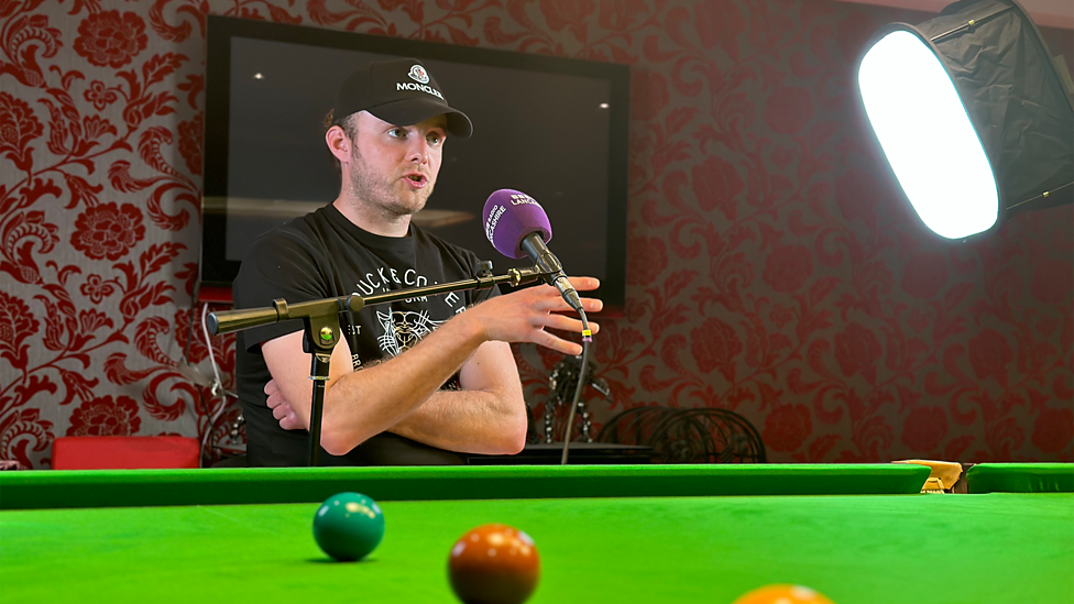 BBC Radio Lancashire - Lancashire Sport, Snooker player James Silverwood