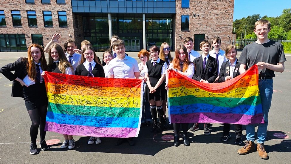 BBC Scotland - The L.A.B Scotland, Pride month at Cumbernauld Academy