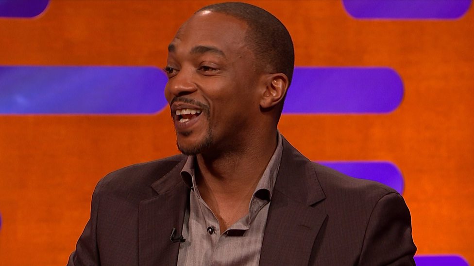 BBC One - The Graham Norton Show, Series 32, Episode 16, How Anthony Mackie found out he was ...