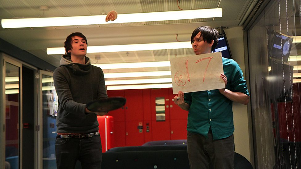 BBC Radio 1 - Dan and Phil, Dan and Phil Season 1 - Dan and Phil flip ...