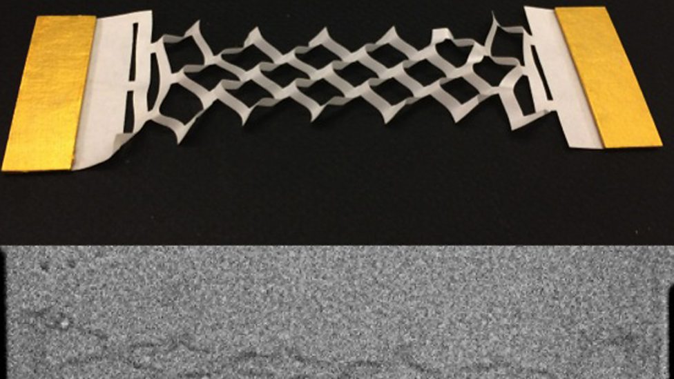 BBC World Service - Science In Action, Graphene Kirigami - An artist’s ...