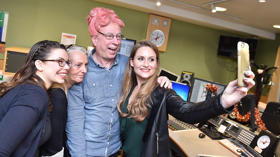 BBC Radio 2 - Ken Bruce, Ken Bruce's Week Of Wigs - The Team Photo