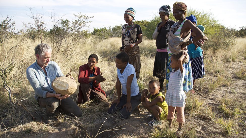 BBC Two - Tribes, Predators & Me, Series 1, Lion People of the Kalahari ...