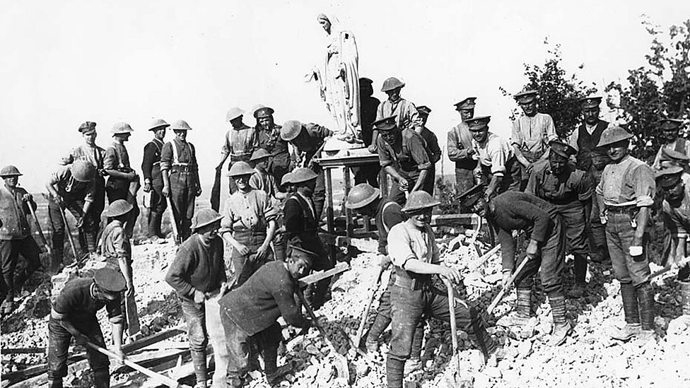 BBC - The First Day of the Somme - July 1st, 1916 - Destruction at the ...
