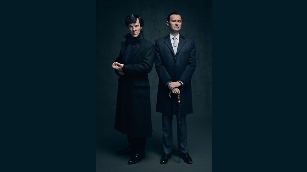 BBC One - Sherlock, Series 4, Series 4 portrait shots - Mycroft Holmes ...