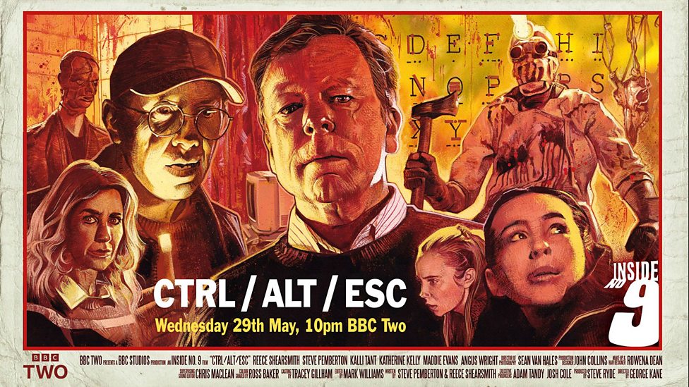 BBC Two - Inside No. 9, Inside No. 9 Posters - Series 9 - CTRL ALT ESC