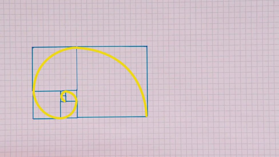 How to draw a golden spiral - BBC Bitesize