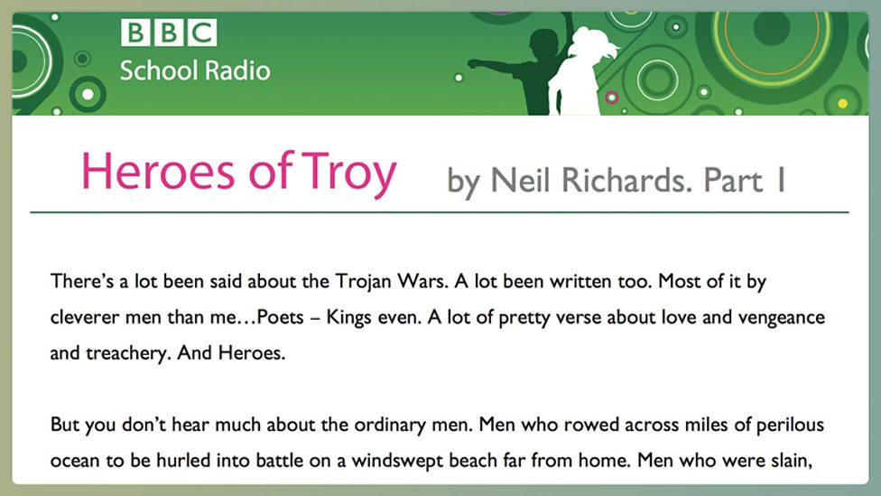 Ancient Greece: The Trojan War - Episode 1 - BBC Teach