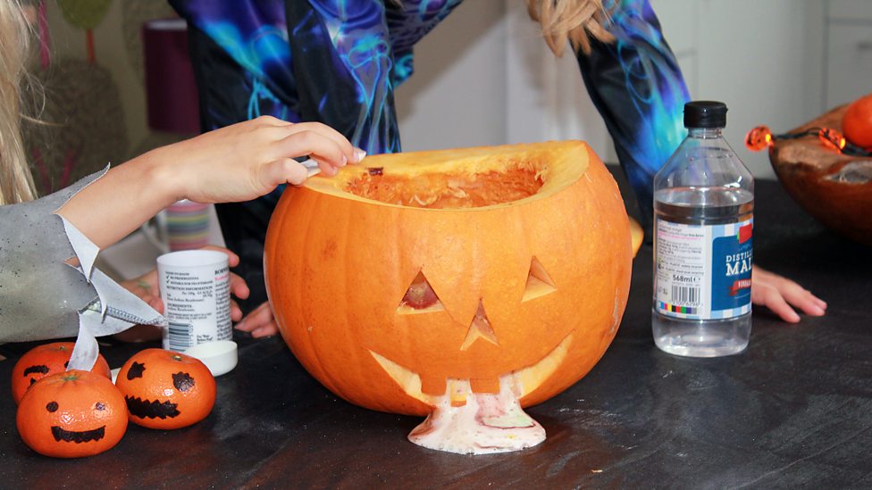 How to make frightening fake blood for Halloween - BBC Teach