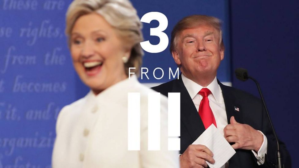 Trump v Clinton gets even more ugly in Thursday's 3 from Three - BBC Three