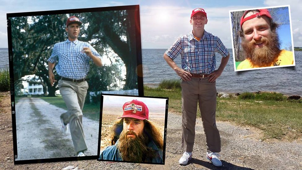 Meet the real-life Forrest Gump who 'just felt like running' - BBC Three