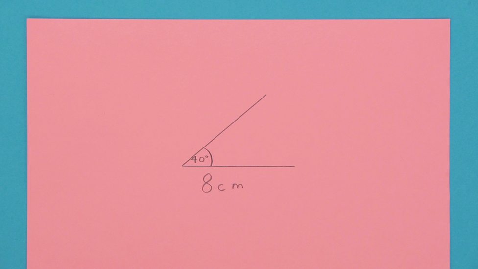 How to construct triangles - BBC Bitesize