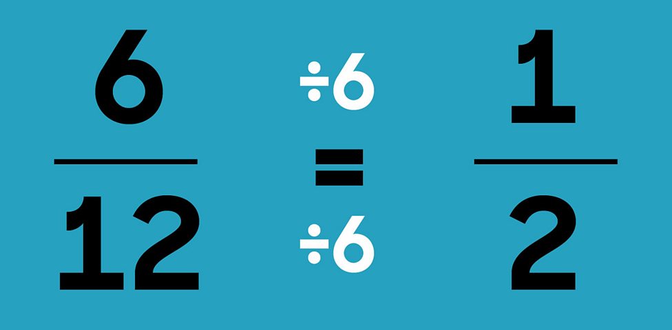 How to simplify fractions - BBC Bitesize