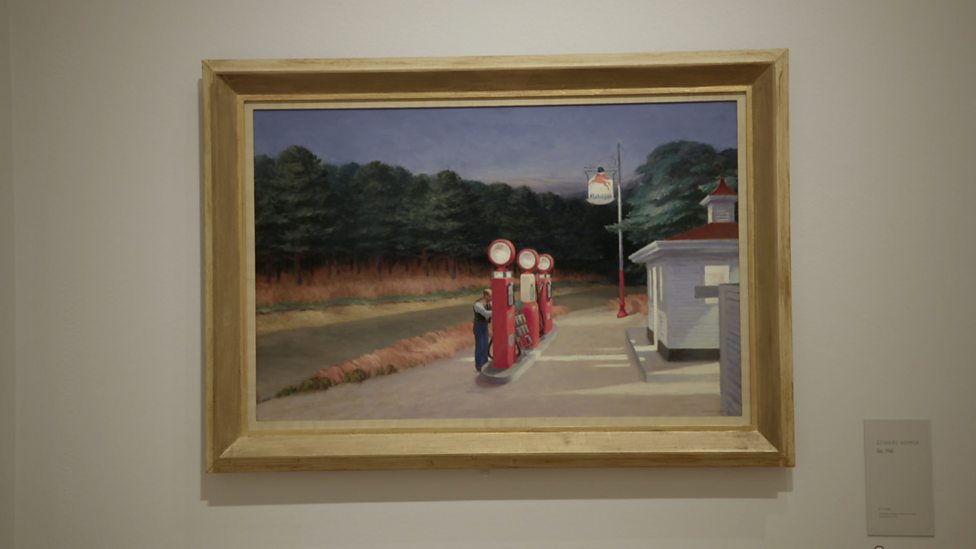 Edward Hopper Gas Picsou : Gas (based On A Painting By Edward Hopper)
