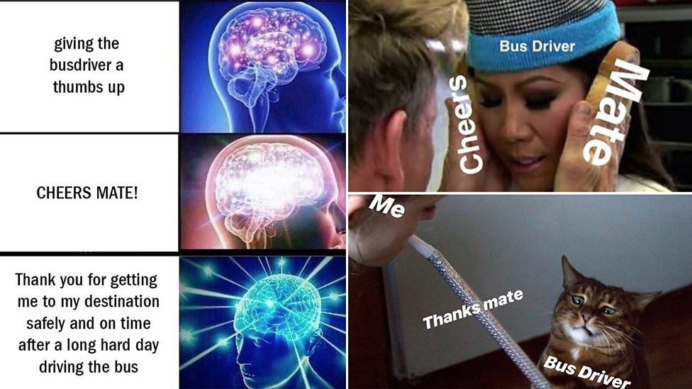 People are making memes about the joy of thanking bus drivers - BBC Three