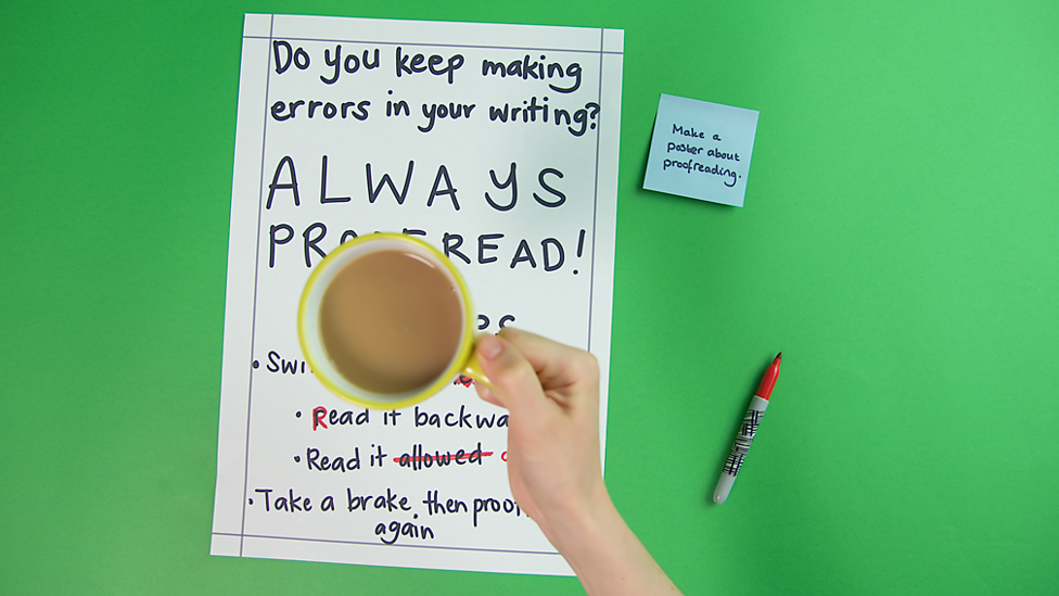 How to proofread - BBC Bitesize