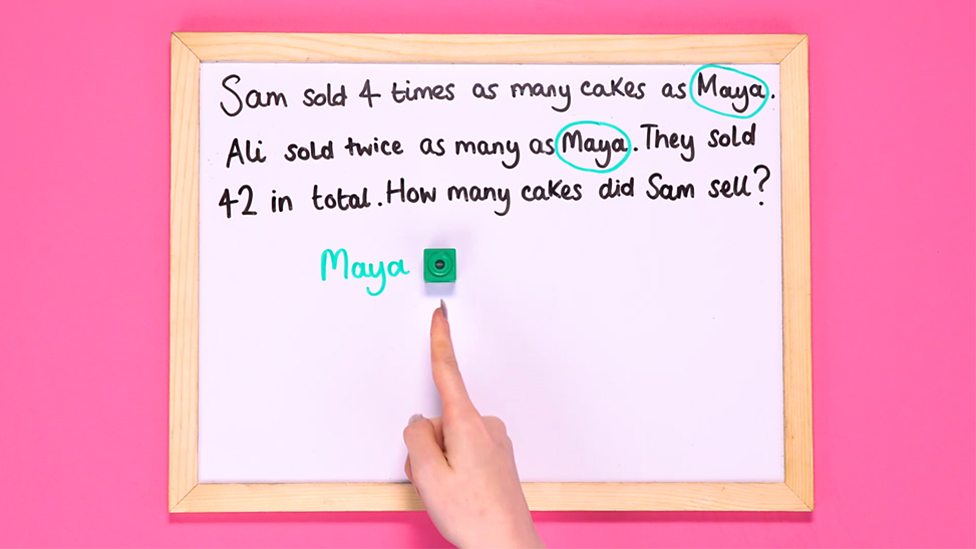 How to use the bar method to model and solve problems - BBC Bitesize