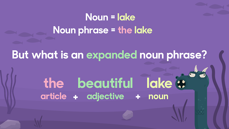 What is an expanded noun phrase? - BBC Bitesize