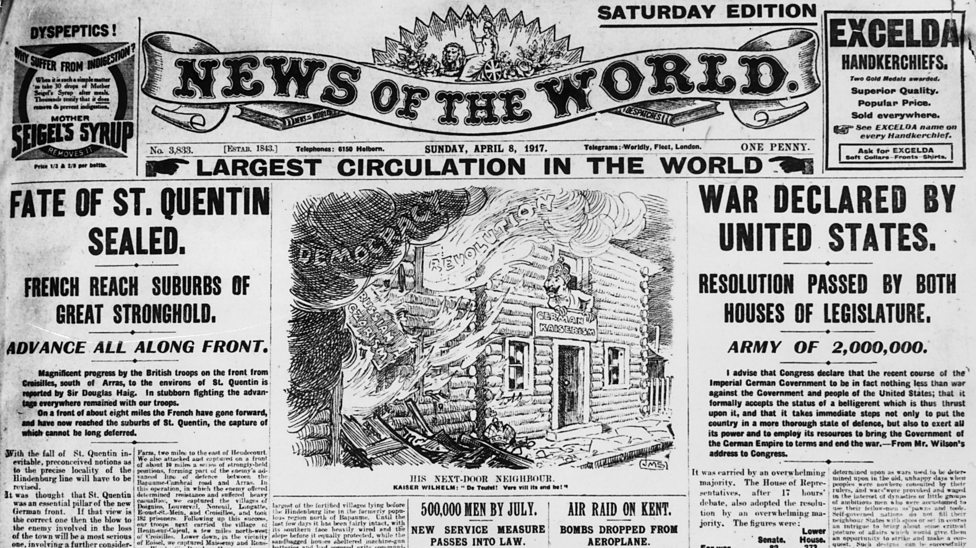 What is propaganda and how was it used in World War One? - BBC Bitesize