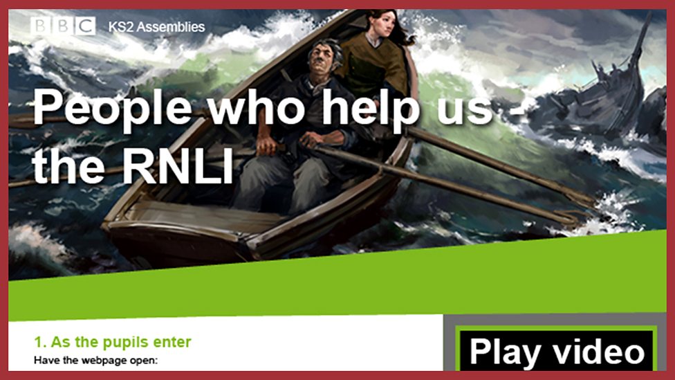 People who help us: The RNLI - Grace Darling - BBC Teach