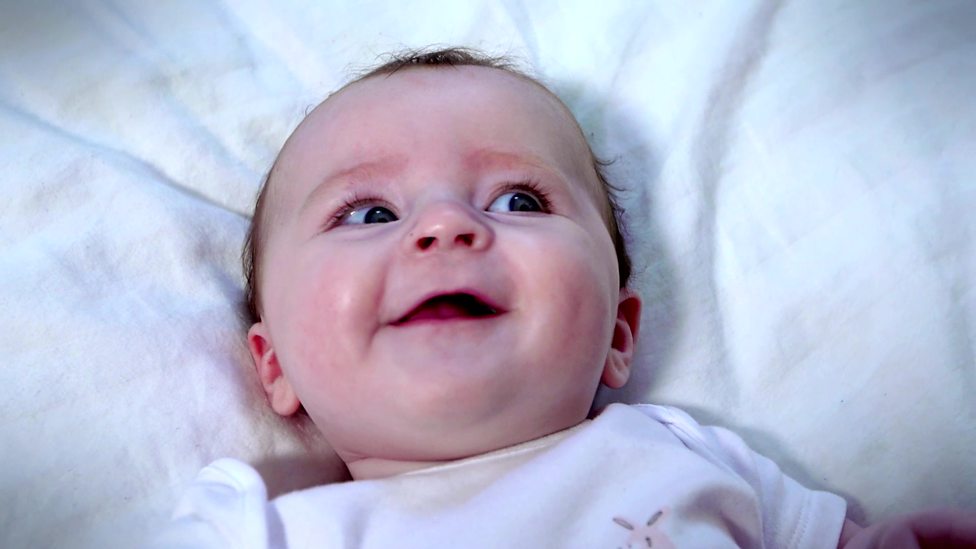 Naming body parts: Learning activity for newborn - BBC Tiny Happy People