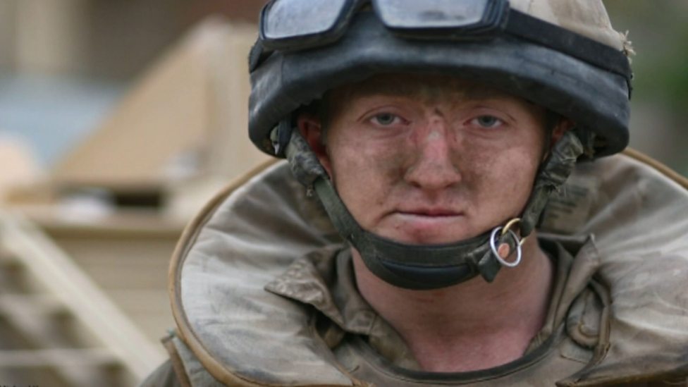 The War in my Head: 'PTSD is like being chained to a dark wolf' - BBC Three