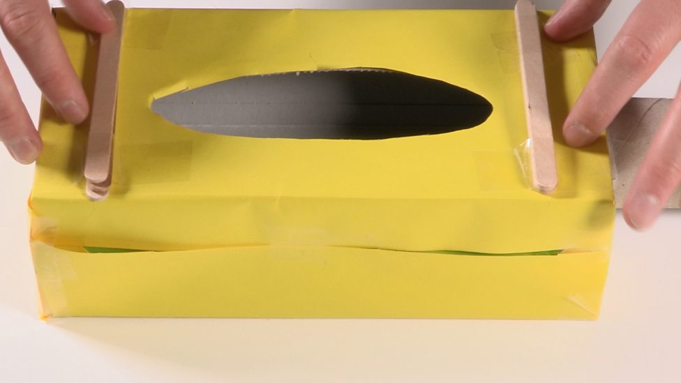 Musical activities: How to make a tissue box guitar for your toddler ...