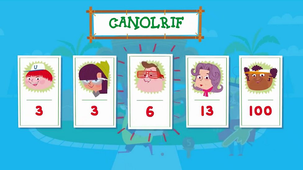 Sut i ddarganfod cymedr, canolrif, modd ac ystod - Mathemateg - Cyfnod ...