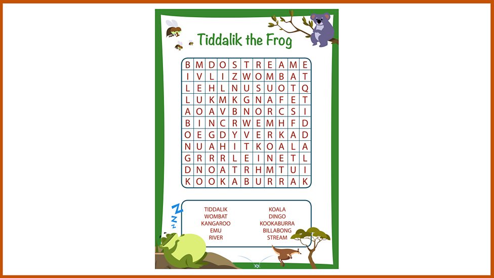English KS1: Tiddalik the Frog - BBC Teach