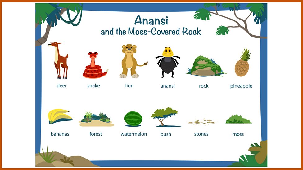 Anansi and the Moss-Covered Rock. 1: Anansi the Spider - BBC Teach