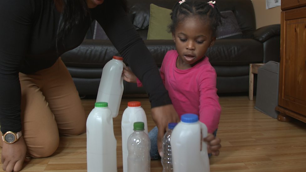 How to make your own homemade bowling pins - BBC Tiny Happy People