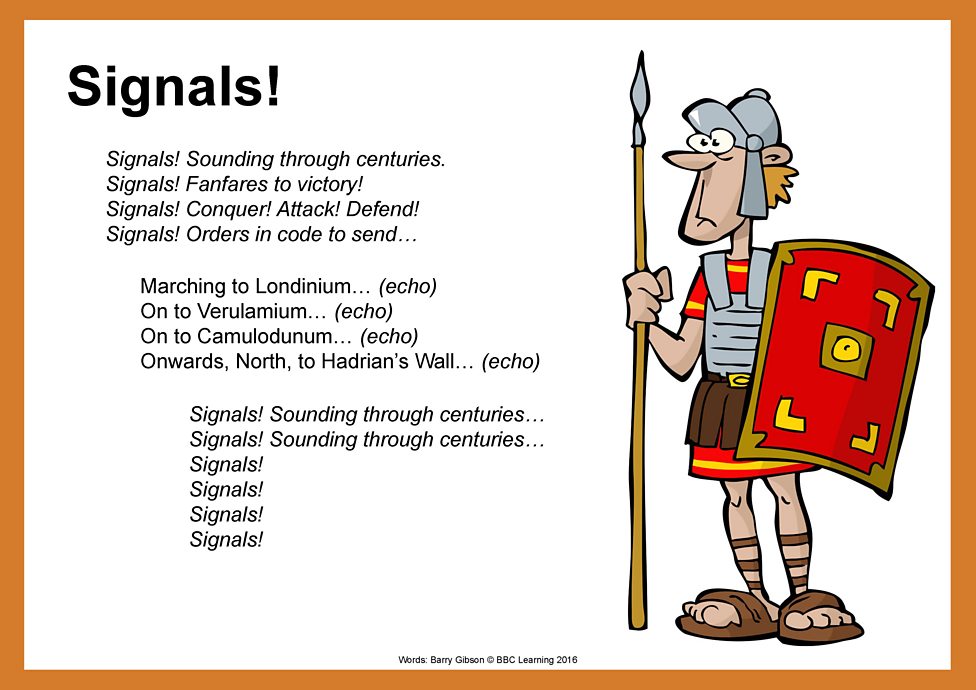 Rocking Romans! Song 1: Signals! - BBC Teach