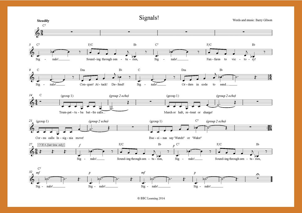 Rocking Romans! Song 1: Signals! - BBC Teach