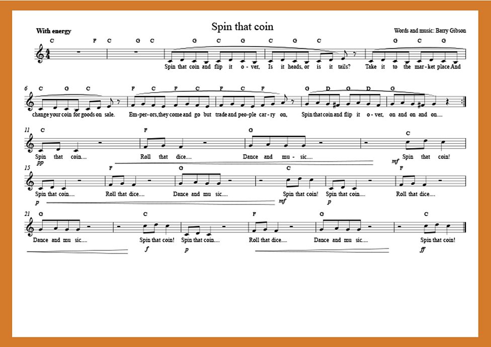 Rocking Romans! Songs. 5: Spin that coin - BBC Teach