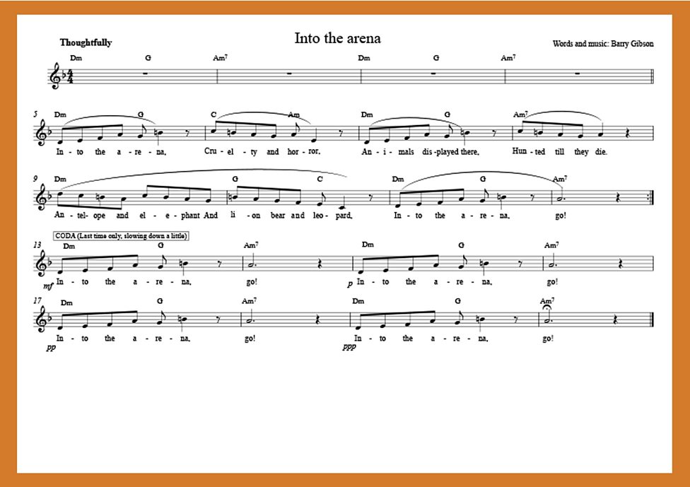 Rocking Romans! Songs. 7: Gladiators - Into the arena - BBC Teach