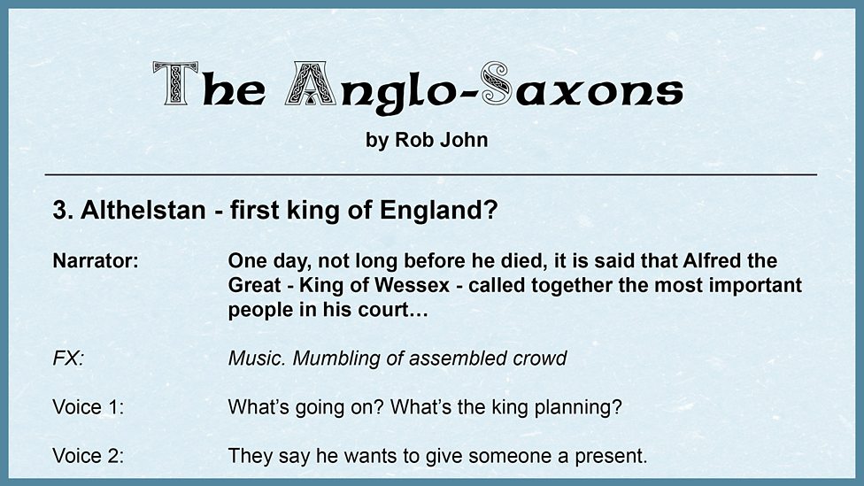 KS2 Music: The Anglo-Saxons. 2: Alfred the Great - BBC Bitesize