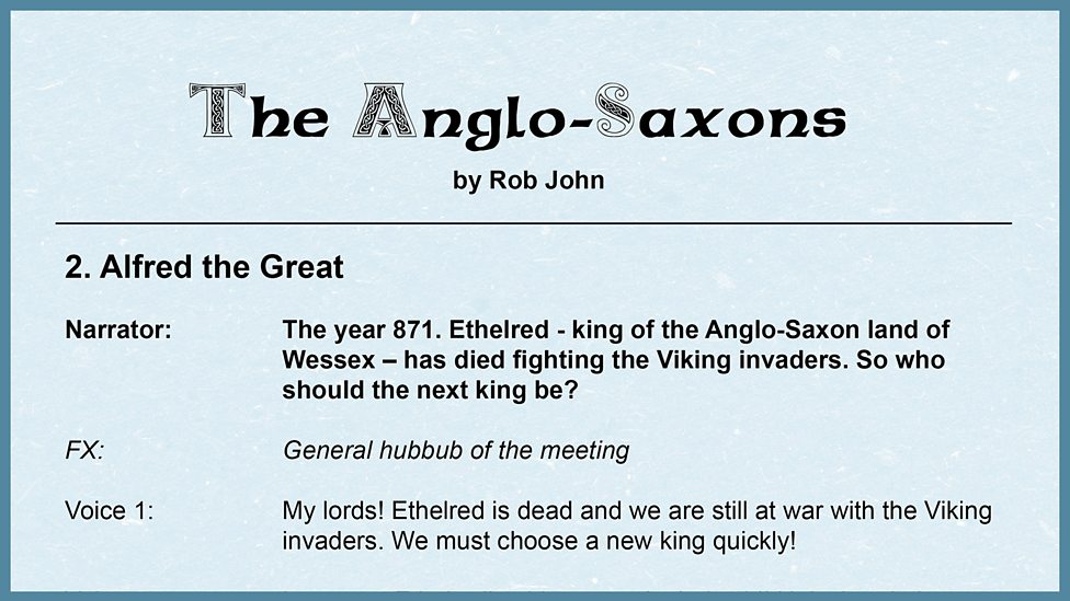 KS2 History: The Anglo-Saxons. 2: Alfred the Great - BBC Bitesize