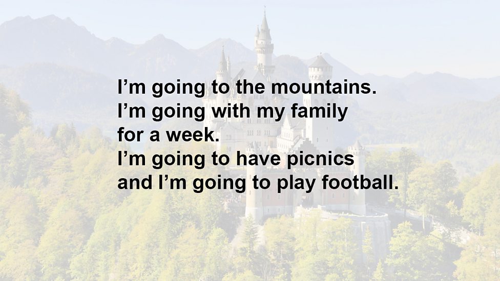 Holidays – 3rd level French – BBC Bitesize