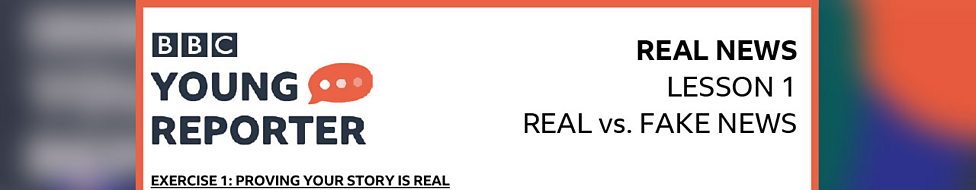 Lesson 1: Real versus fake news - BBC Teach