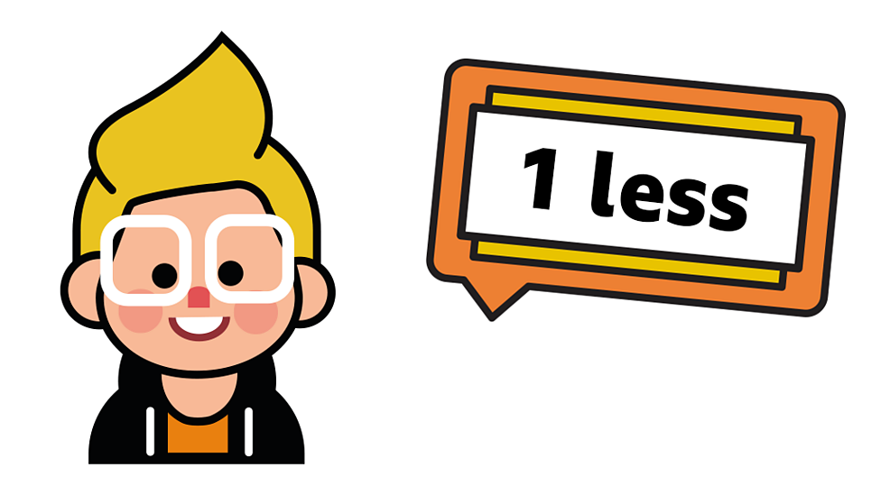 One more and one less within 10 - Maths - Learning with BBC Bitesize ...