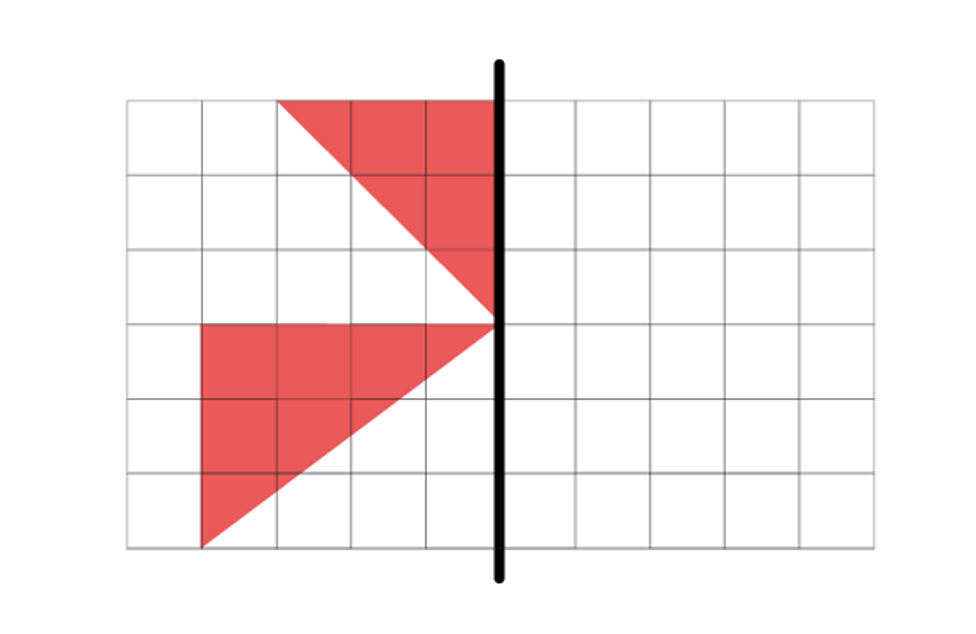 Vertical lines of symmetry - Maths - Learning with BBC Bitesize