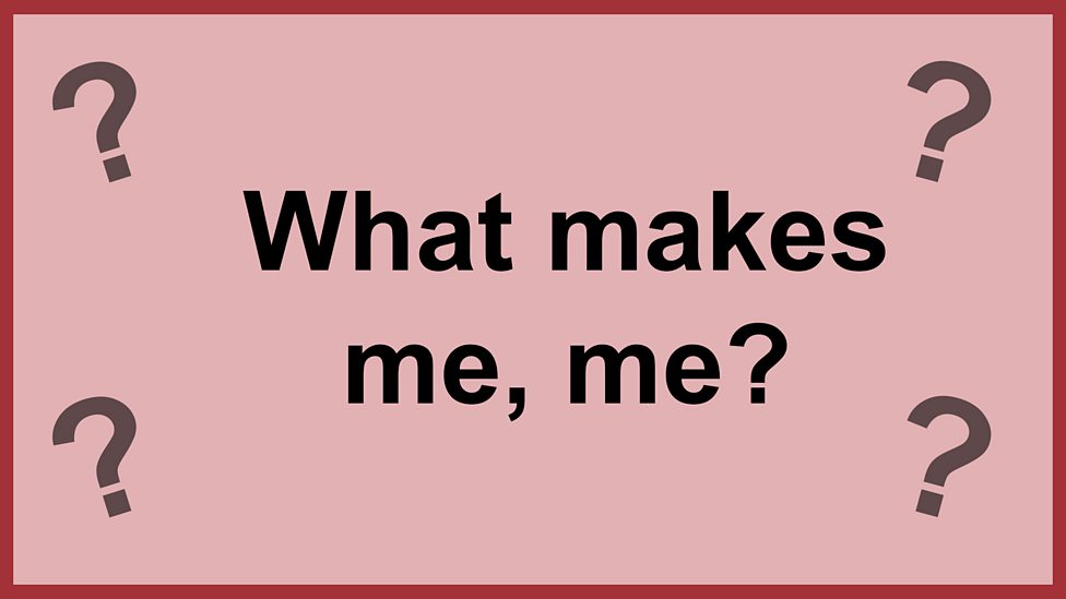 What makes me, me? - BBC Teach