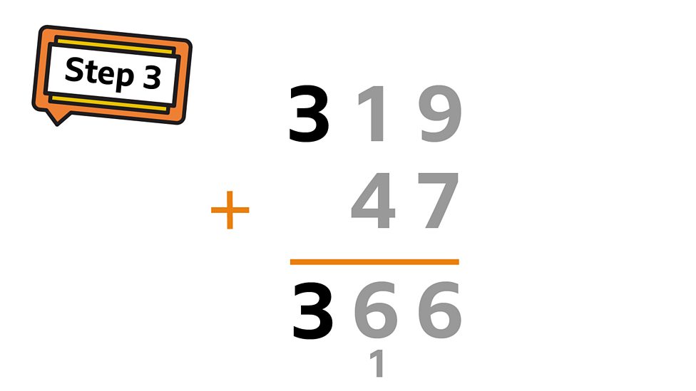 Add 3-digit and 2-digit numbers - Maths - Learning with BBC Bitesize