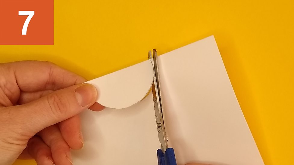 Cut holes in folded paper - BBC Bitesize