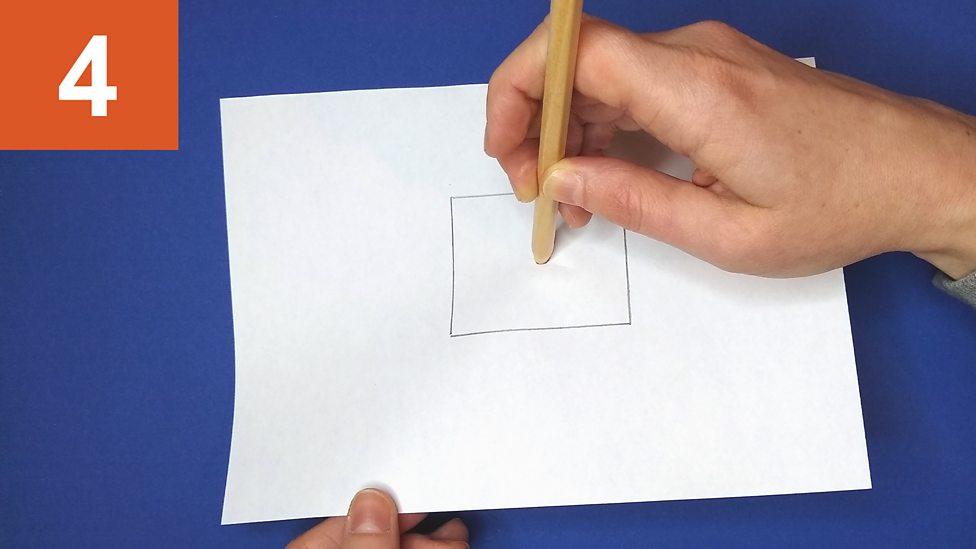 Cutting square and angular holes: corners first, then sides - BBC Bitesize