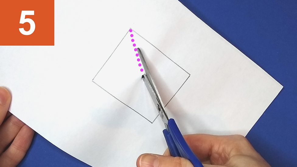 Cutting square and angular holes: corners first, then sides - BBC Bitesize