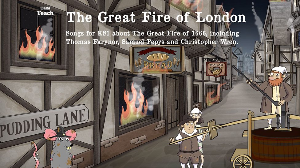 KS1 Music: The Great Fire of London. 1: 'Here in Pudding Lane' - BBC Teach