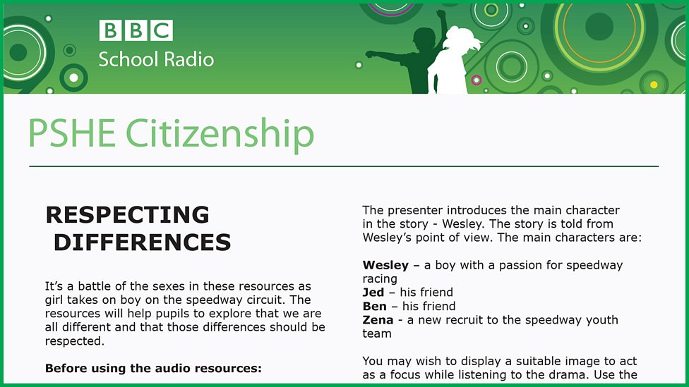 KS2 PSHE: Have Your Say! 5: Diversity - respecting differences - BBC Teach
