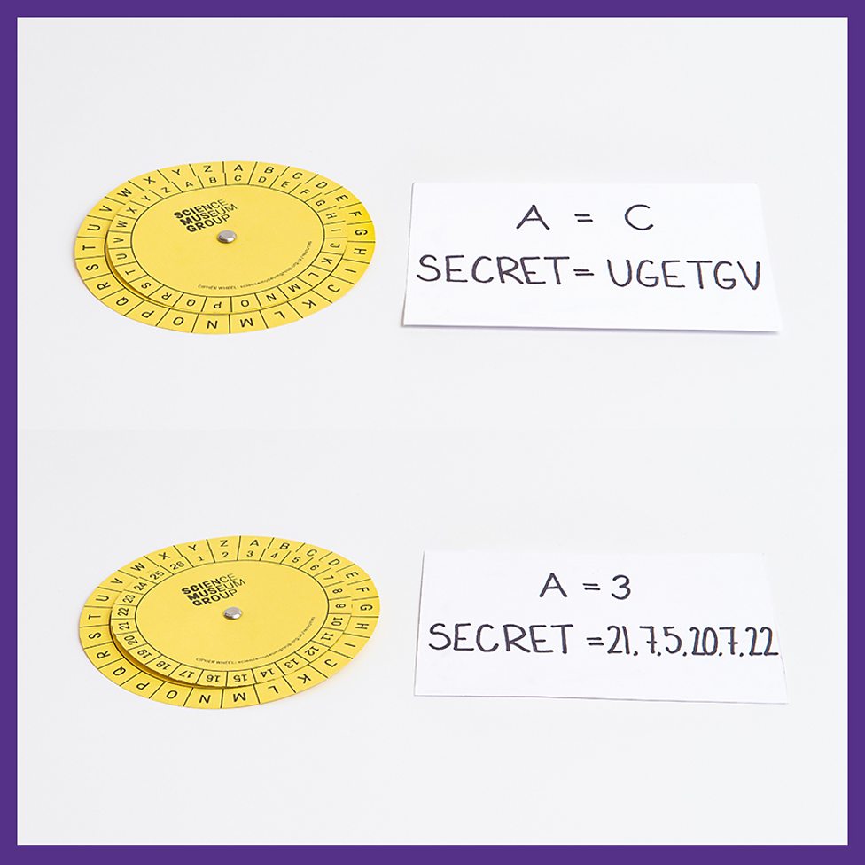 Learn how to make and use cipher wheel: At home STEM activity for kids ...