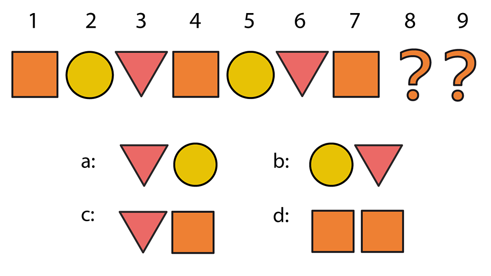 Patterns with 2D and 3D shapes - Maths - Learning with BBC Bitesize